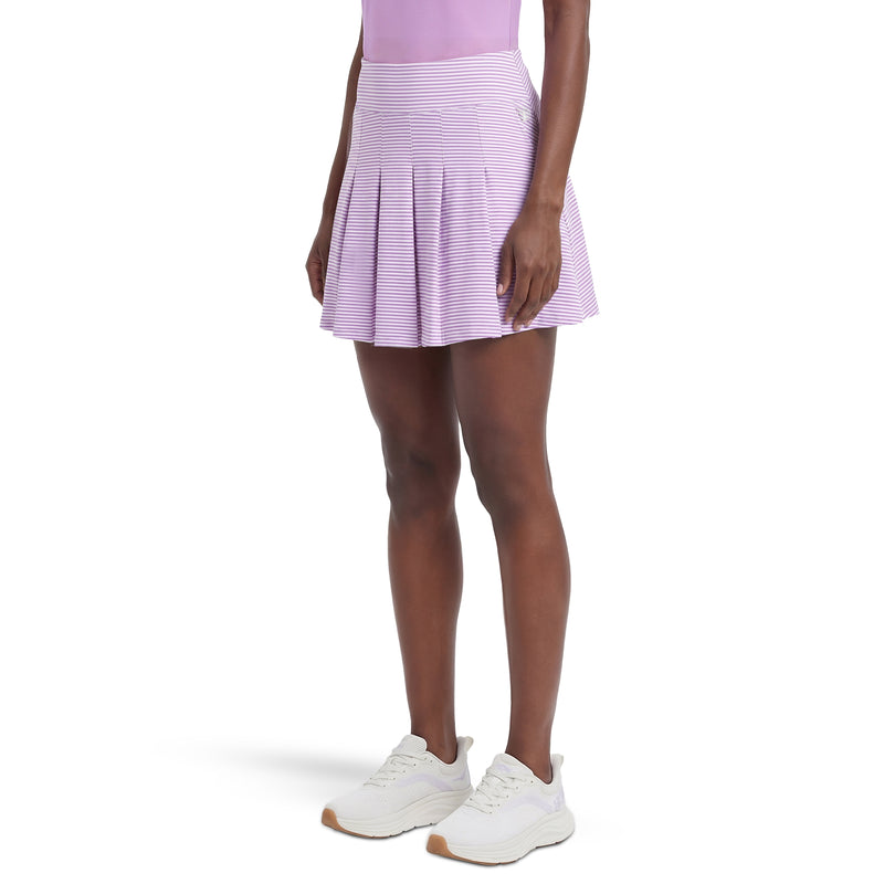 PAULINE PLEATED PULL-ON SKORT - SHEER LILAC – IZOD